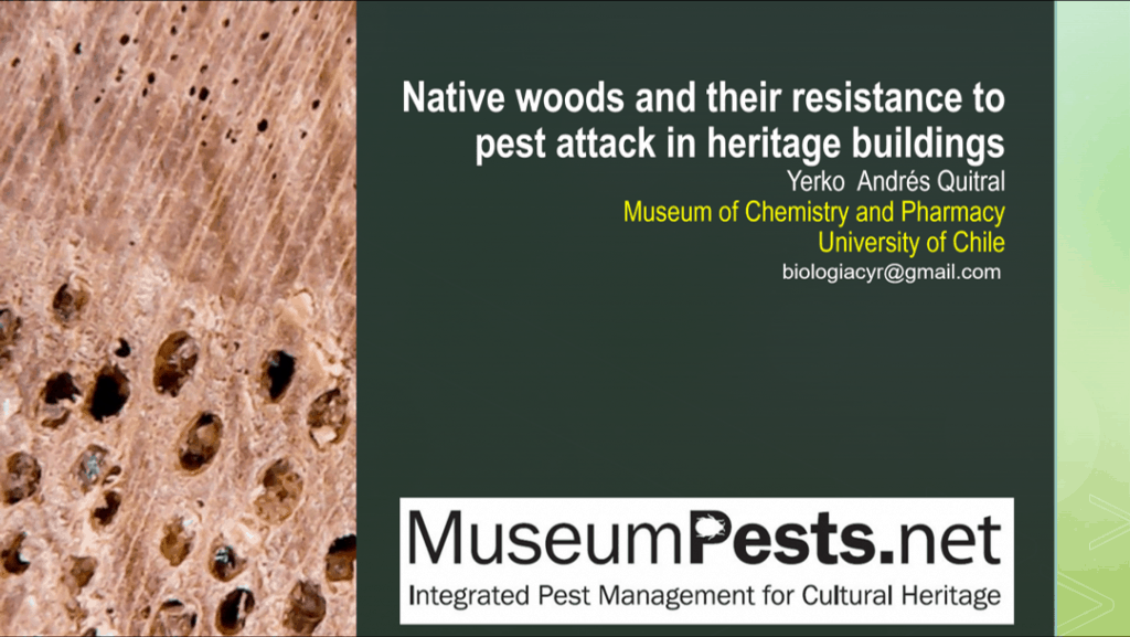 MuseumPests 1st Public Presentation Session March 11, 2021 ...